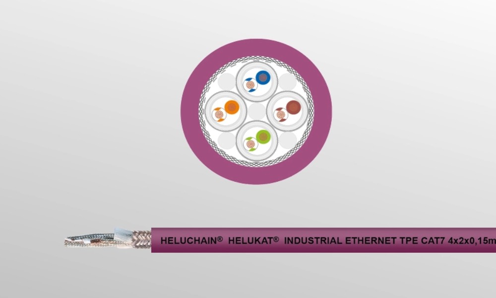 HELUCHAIN TPE Bus Cables for Drag Chains | HELU